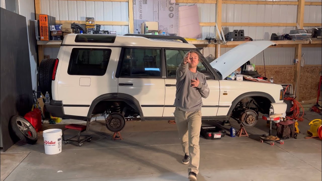 2004 Land Rover Discovery 2: Thermostat Change, Dash Peel Repair. - YouTube