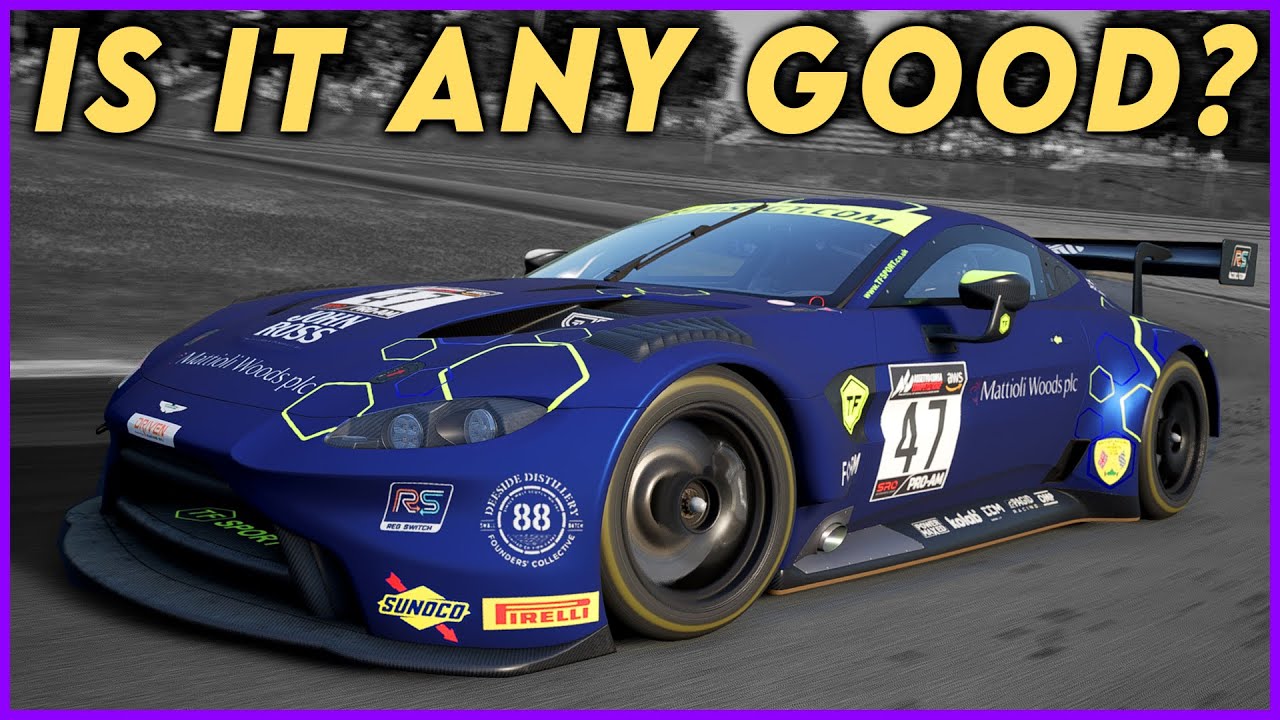 Aston Martin V8 Vantage GT3 Review - Assetto Corsa Competizione - YouTube