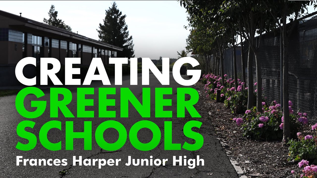 Creating Greener Schools: Frances Harper Junior High - YouTube