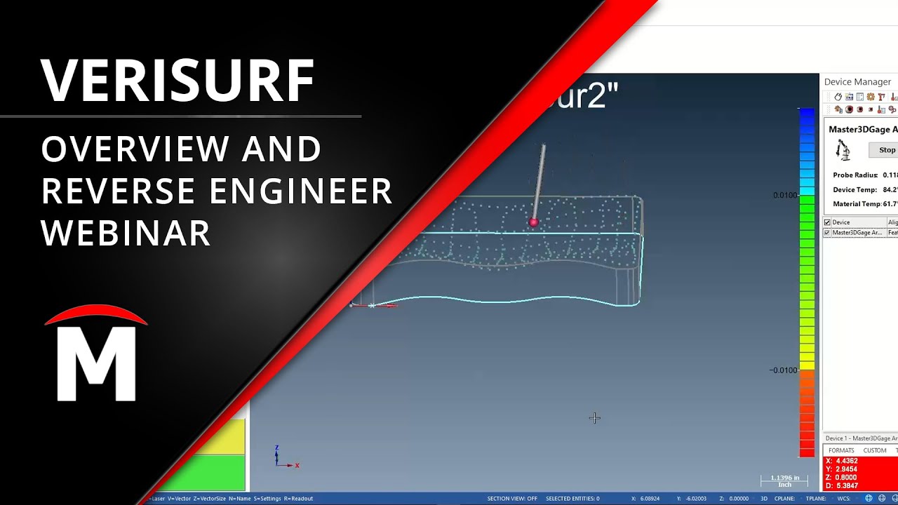 Verisurf Overview and Reverse Engineering Demo - YouTube