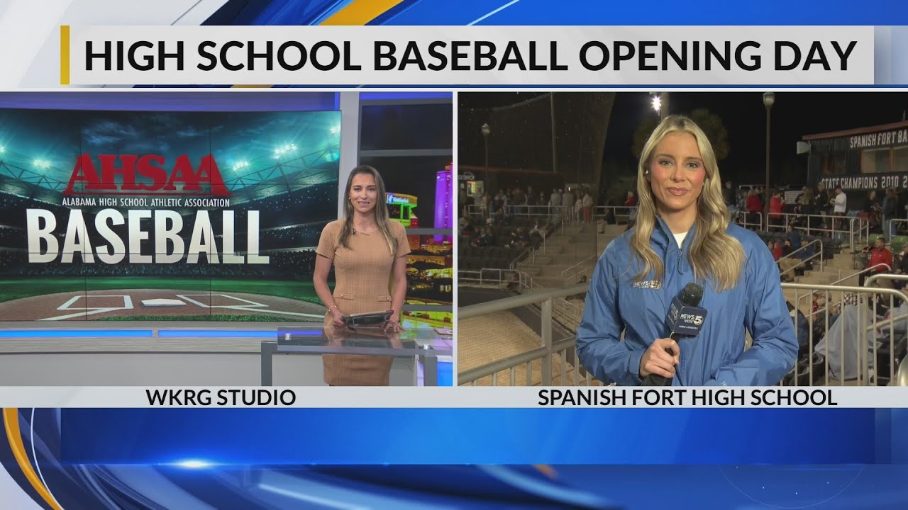 Simone, Whitney preview High School Baseball Opening Day - YouTube