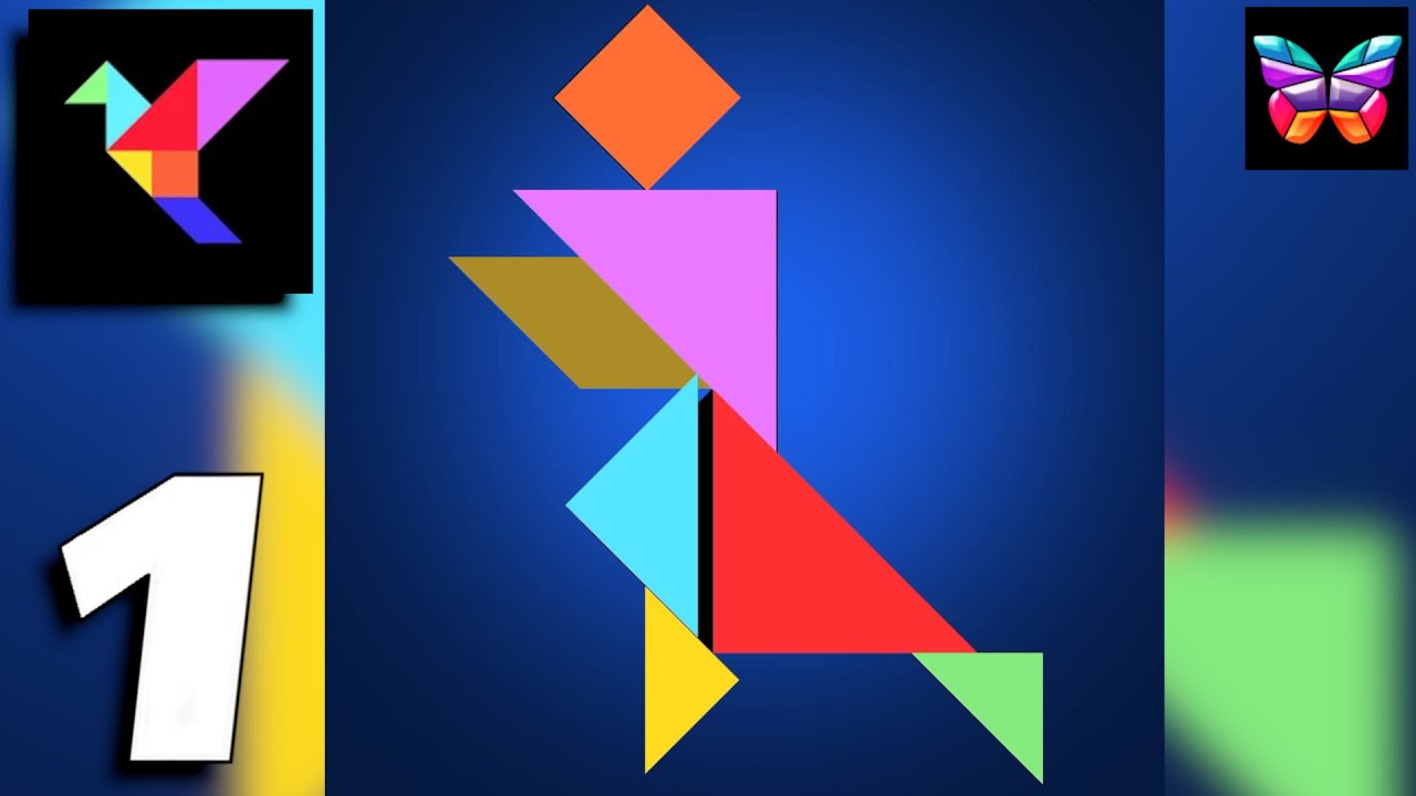 Tangram Blast - Gameplay Part 1 Levels 1-20 (Android, iOS) - YouTube