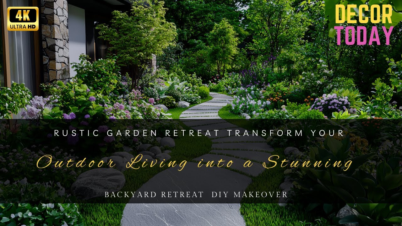 Rustic Garden Retreat Transform Your Outdoor Living into a Stunning ...
