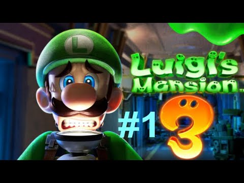 Lets Play Luigis Mansion 3 #1 (German) - Ein schreckhaftes Spiel - YouTube