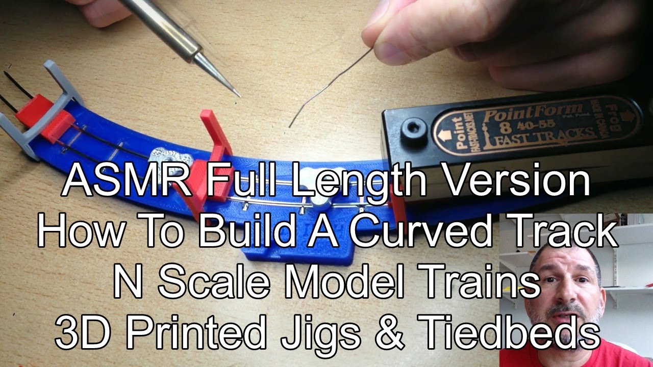 Full Length Curved Jigs N Scale 6 9 10 12 Inch Radius ASMR Version ...