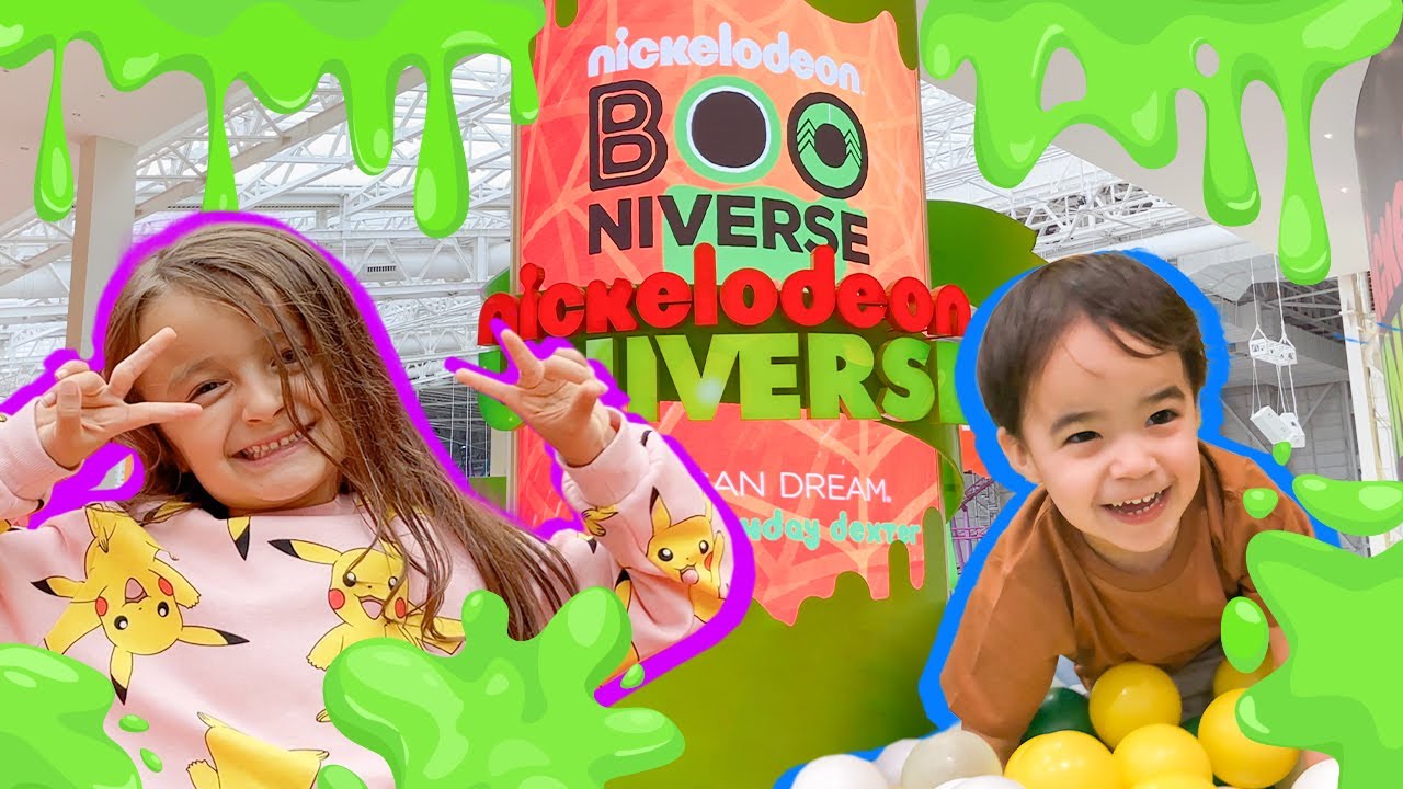 Sophie And Ethan's Fun Day At Nickelodeon Universe! - YouTube