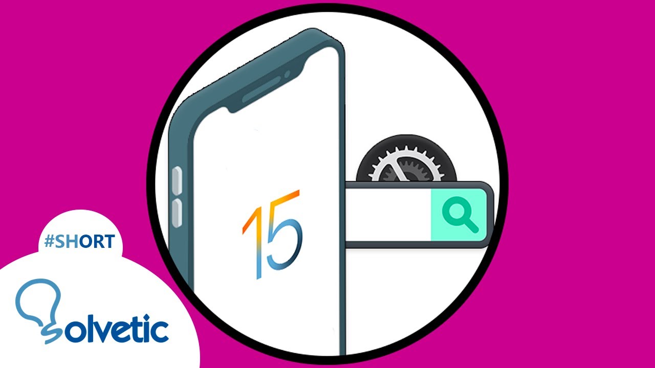 🌐 CHANGE SEARCH BAR Safari iPhone iOS 15 ️ Set Up iOS 15 #Shorts - YouTube