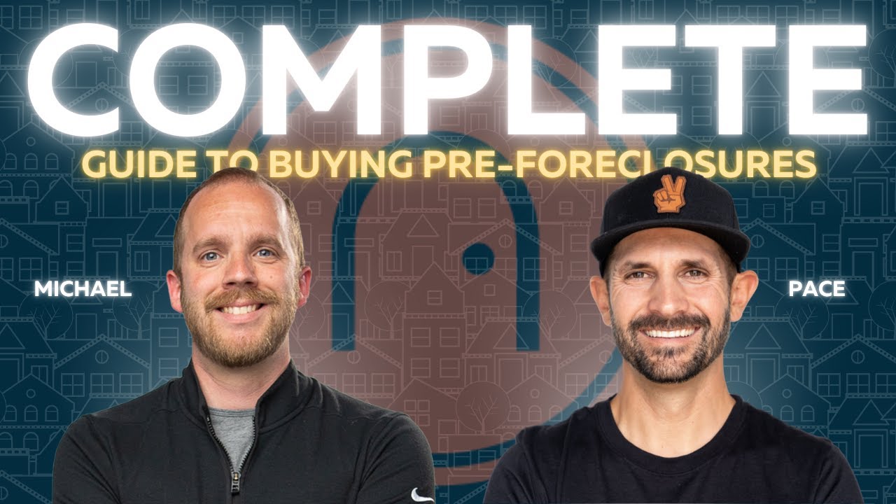 The Ultimate Guide to Buying Pre-Foreclosures (Step-by-Step!) - YouTube