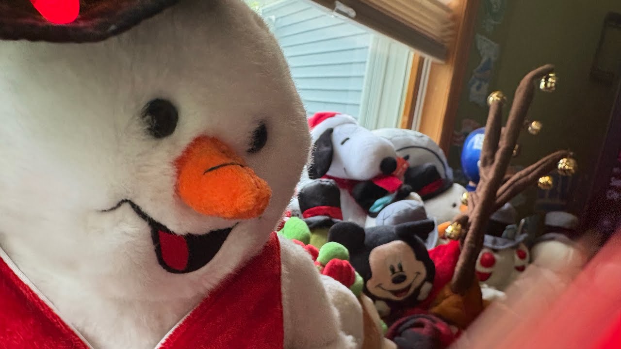 BEFORE FINAL REPAIRS My first Mr Snowflake Spinning Snowflake Snowman ...