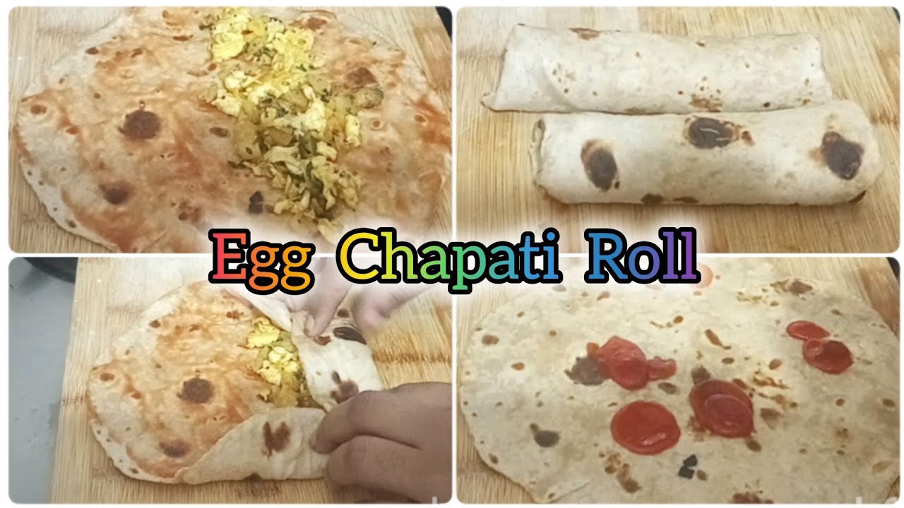 Egg chapati Roll / Lunch Box Recipe / Easy Egg chapati Recipe/ #egg # ...