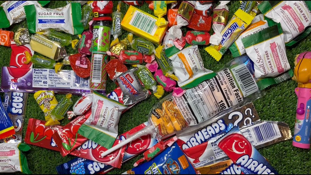 Lovely candy and chocolate ASMR | Unpacking | Candy sound | Satisfying ...