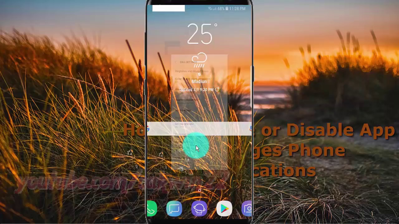 Samsung Galaxy S9 : How to Enable or Disable App icon badges Phone ...