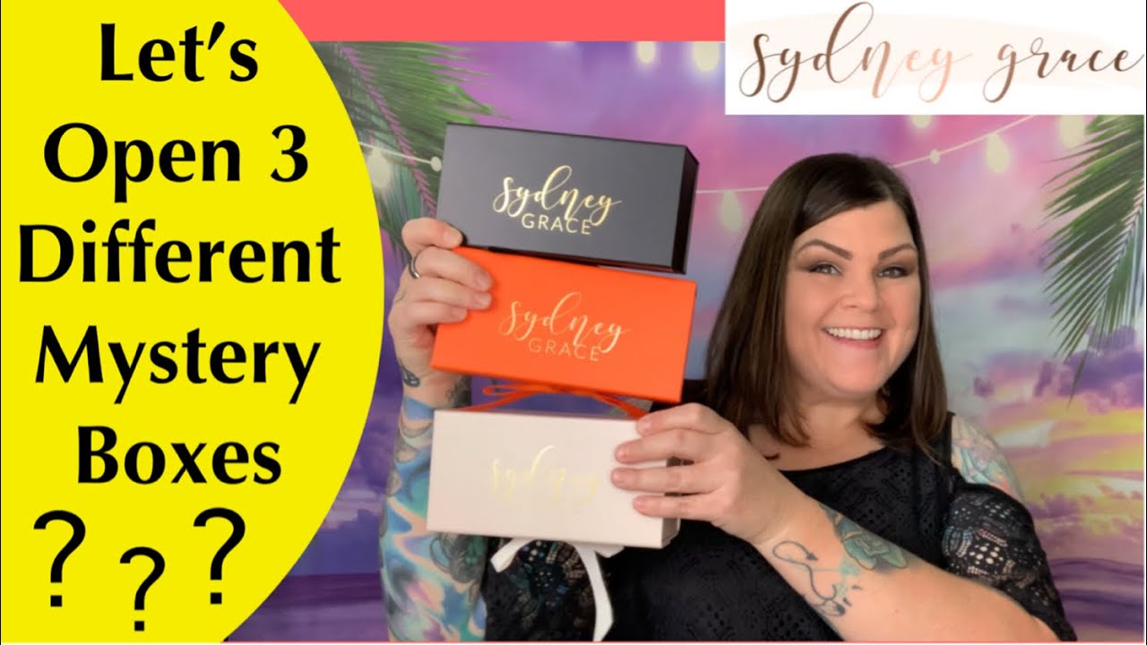 Lets Open 3 Mystery Boxes by: Sydney Grace - YouTube