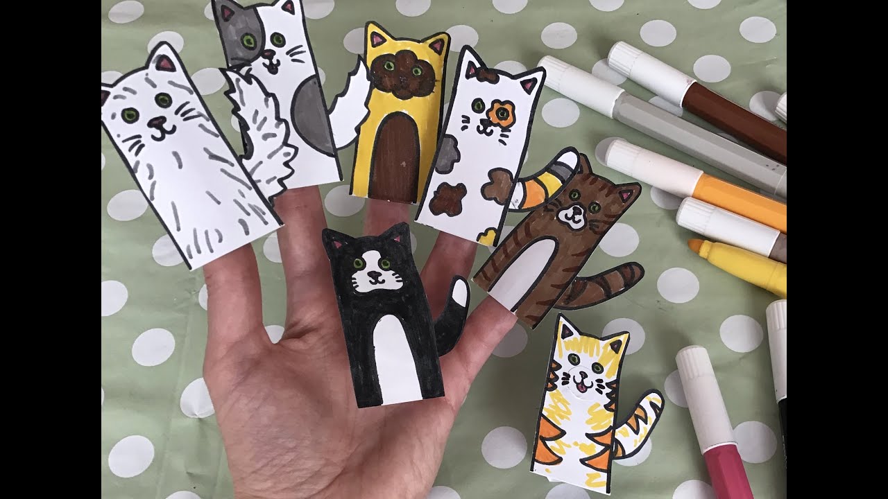 Cat Finger Puppets YouTube cat-finger-puppets-youtube