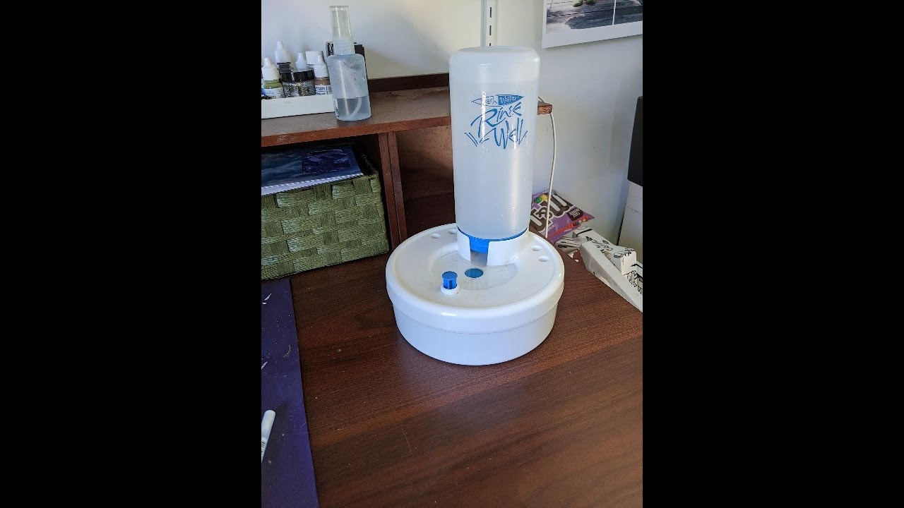 Masterson Fresh Water Rinse Well for Cleaning Paint and Craft Brushes ...