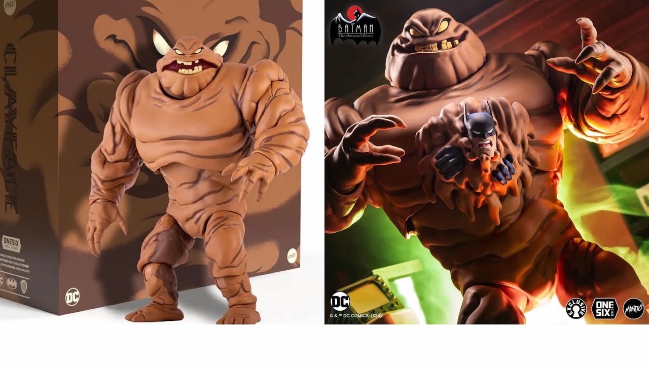New Dc Comics Batman the animated series Clayface action figure fully ...