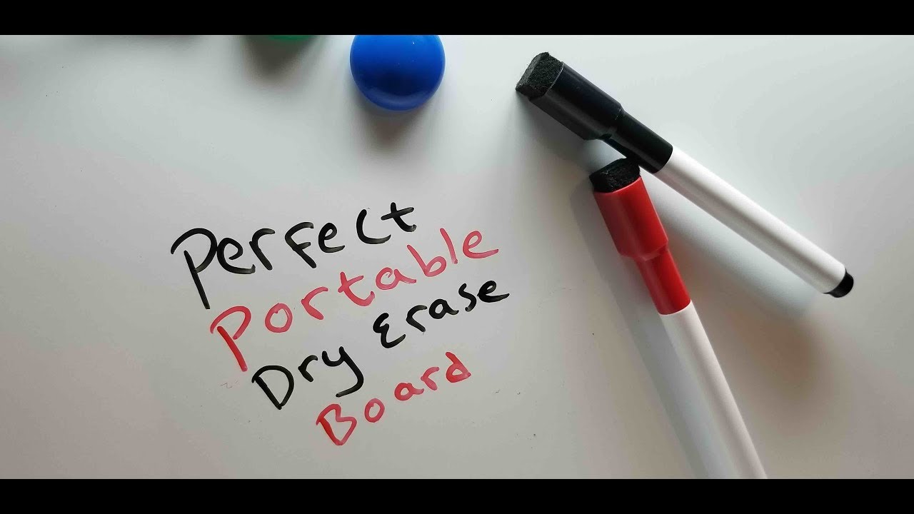 Amazing Foldable Whiteboard - YouTube