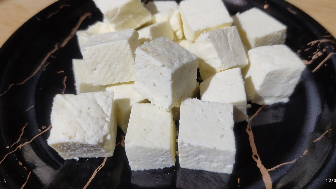 Homemade Paneer ll Perfect Paneer Making Process - YouTube