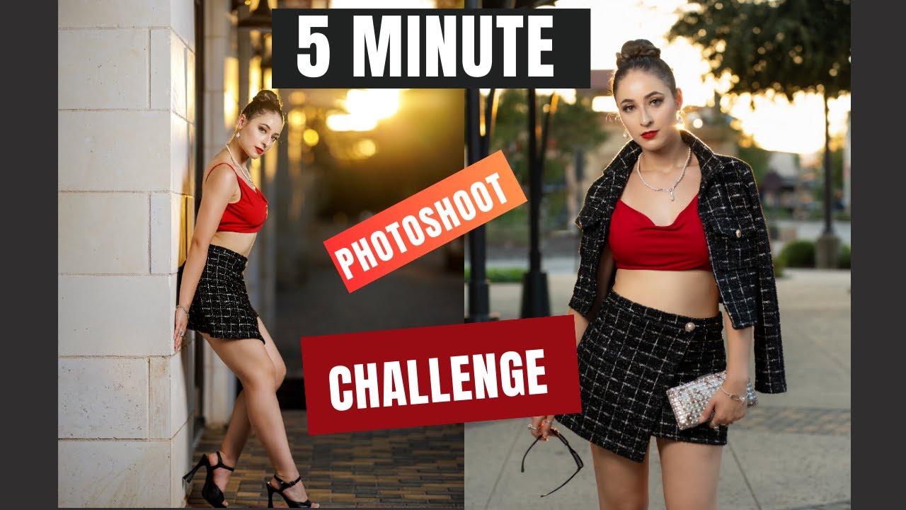 5 Minute Photoshoot Challenge with J. Allen Photography and Model ...