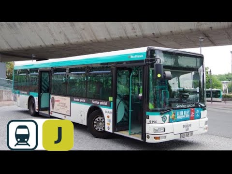 MAN NL 223 — Navette de Remplacement Ligne J RATP BUS | 9183 KICKDOWN ...