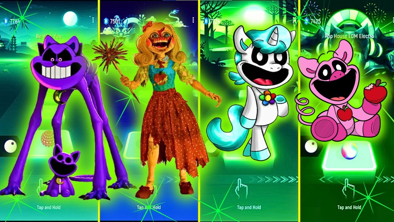 Poppy Playtime Chapter 3 CatNap vs Miss Delight vs Smiling Critters ...