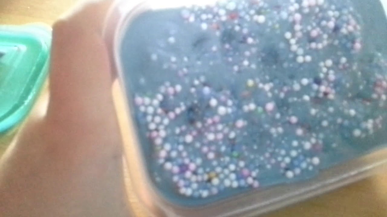 slime ASMR 4 different slimes - YouTube