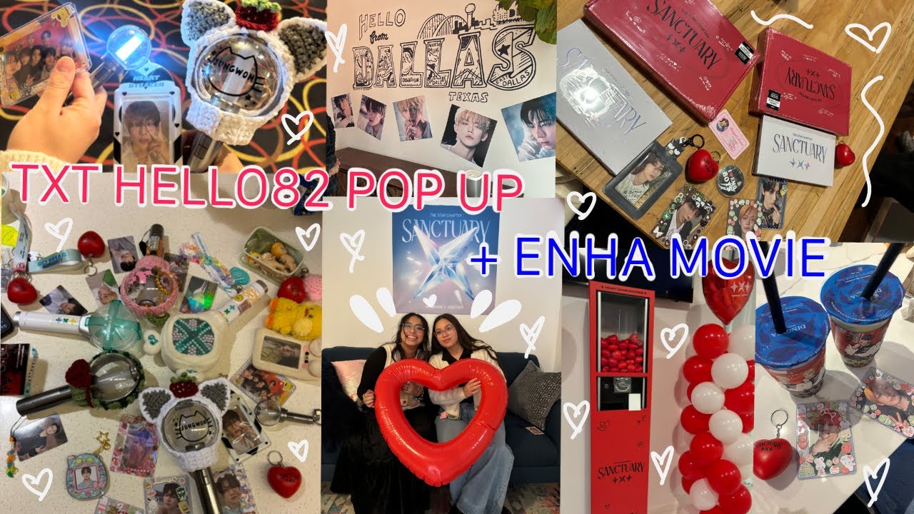 TXT POPUP + ENHA MOVIE !! 11-8-24 - YouTube