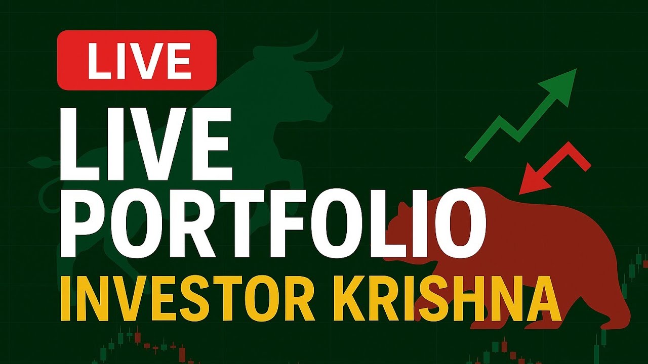 🔴LIVE Stock Market Portfolio | My Investments + Shares Fundamentals ...