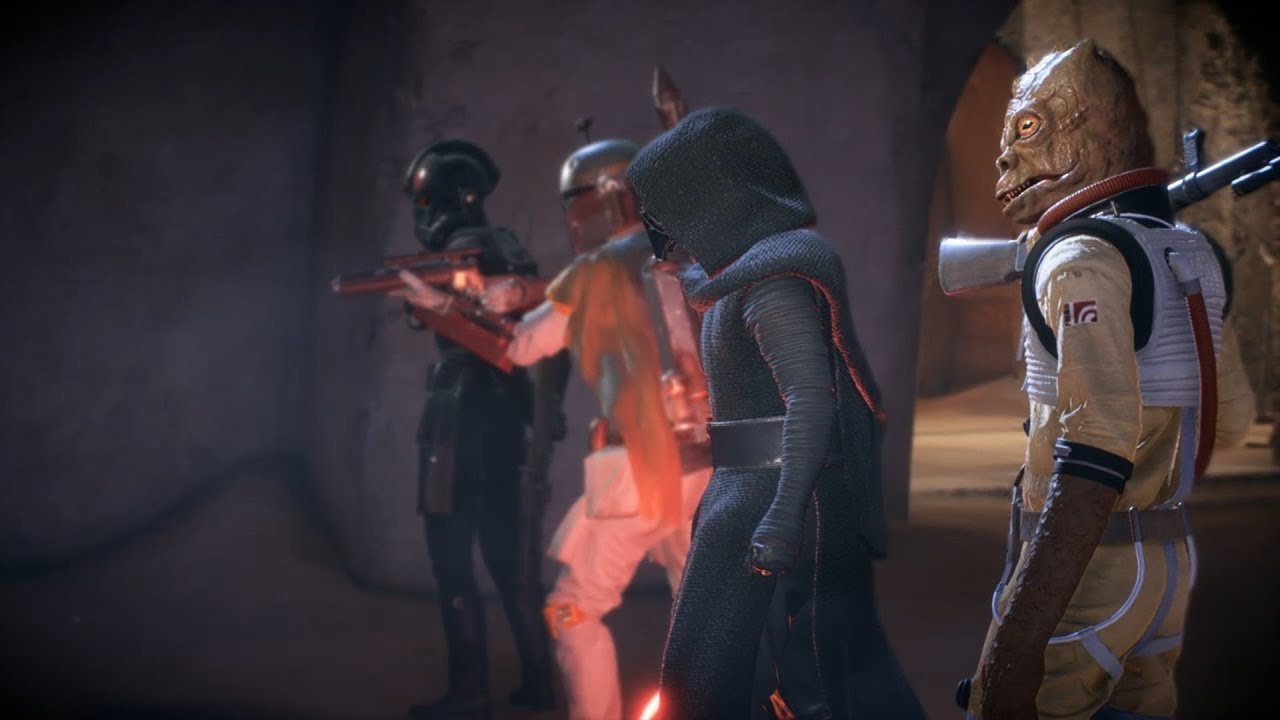 BATTLEFRONT 2 | AWESOME Match Using Bossk! | HEROES VS VILLAINS - YouTube