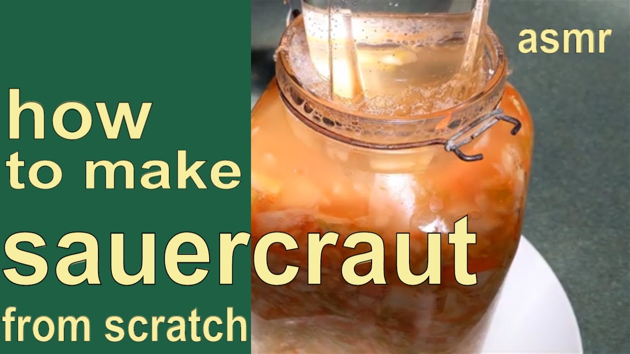 Crafting Fermented Cabbage, Crunchy Russian Sauerkraut, from scratch ...