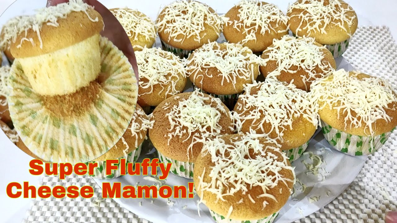 BASIC CHEESE MAMON RECIPE FOR BEGINNERS | SOFT AND FLUFFY CHEESE MAMON! - YouTube
