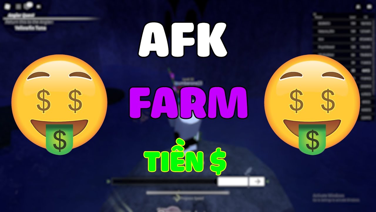 CÁCH AFK FARM TIỀN TRONG FISCH ( MỚI NHẤT) - YouTube