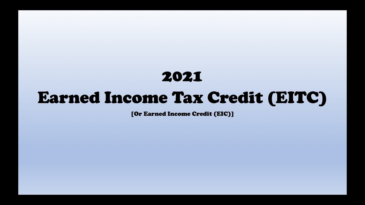What is the difference between EITC and EIC? Leia aqui: Who qualifies ...