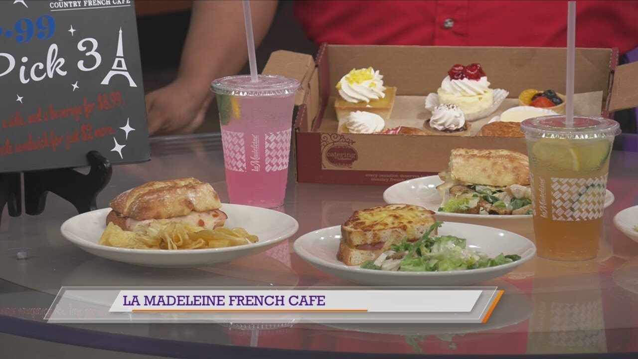 La Madeleine French Cafe shares about their summer menu - YouTube