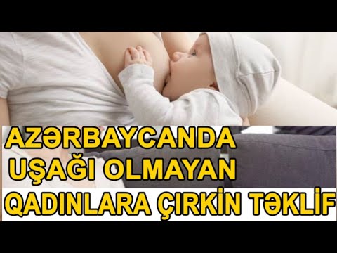 Ana olmaq istəyən qadınlara sosial şəbəkədə çirkin təklif - Video