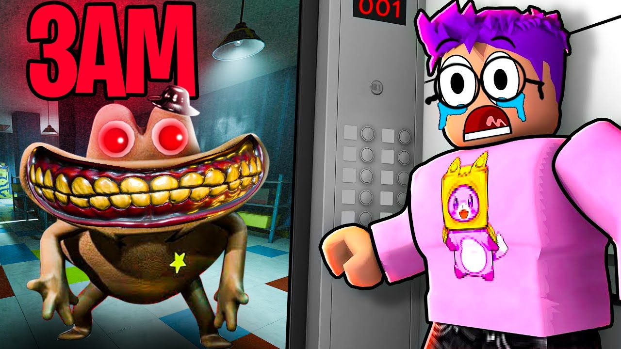Can We Escape These SCARY ROBLOX GAMES AT 3AM?!? (DOORS HOTEL, MISS ANI ...