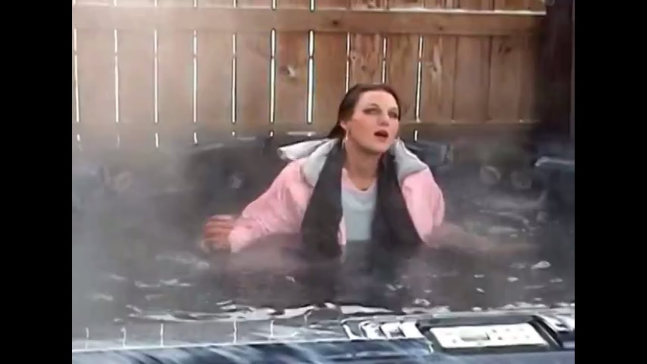 092 Swimming In Winter Clothes In The Pool Youtube