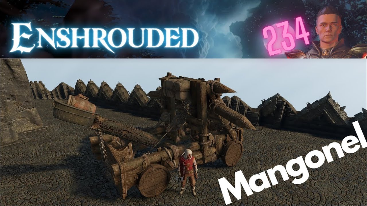 Enshrouded update 5 | Siege equipment | Build your own mangonel ...