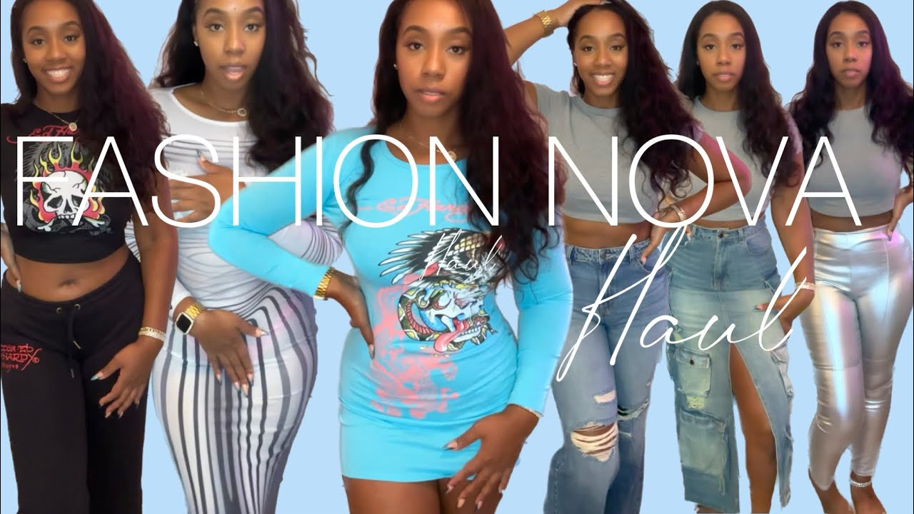 FASHION NOVA HAUL | Summer + Fall Looks | Fall Bottoms Must Haves | Ed ...