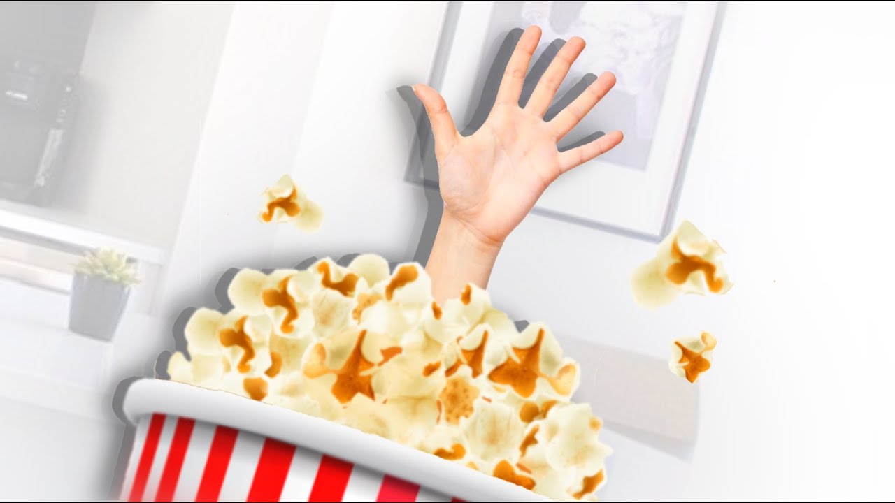 I Made Worlds Largest Popcorn Bag! - YouTube