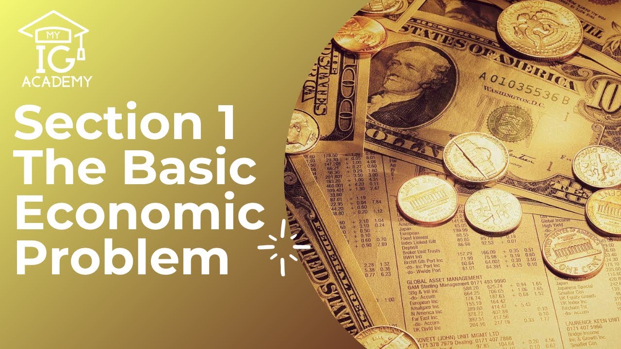 IGCSE Economics- Section 1- The Basic Economic Problem - YouTube