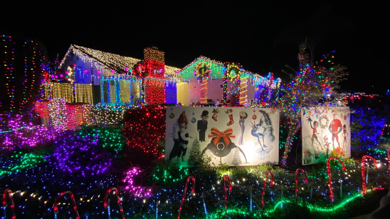 Christmas Card Lane, Rancho Peñasquitos San Diego 2023 - YouTube