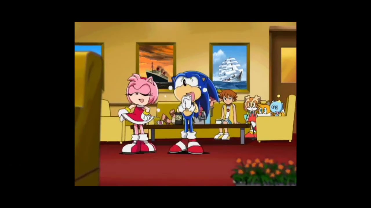 Sonic X - Sonic Faints on Ship (SUB) - YouTube