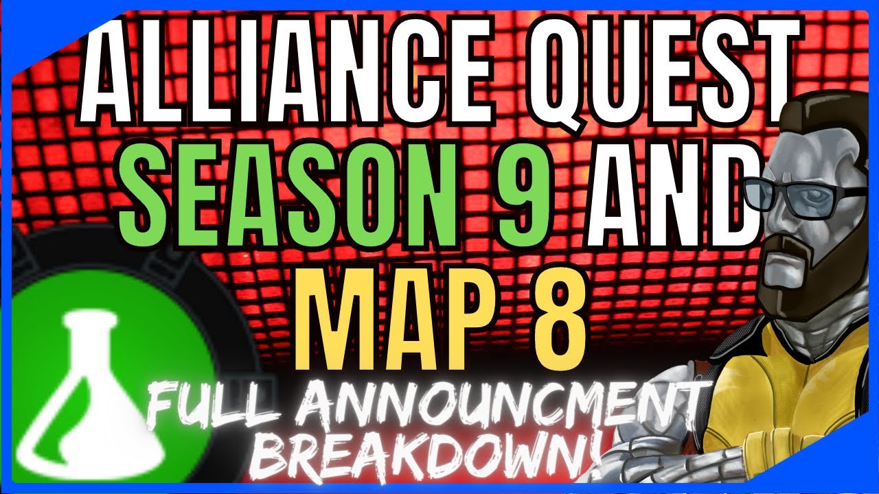 Full Breakdown Of Changes In Alliance Quest And Map 8 Information ...
