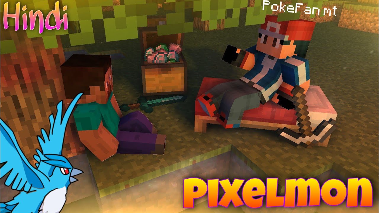 Playing Pixelmon for First Time Ft. PokeFan [MT] | Pixelmon Android ...