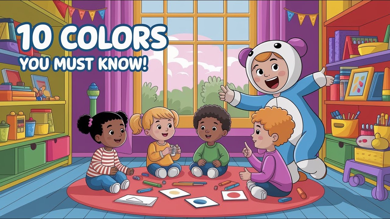 What's The BEST Way To Learn COLORS For Kids - YouTube