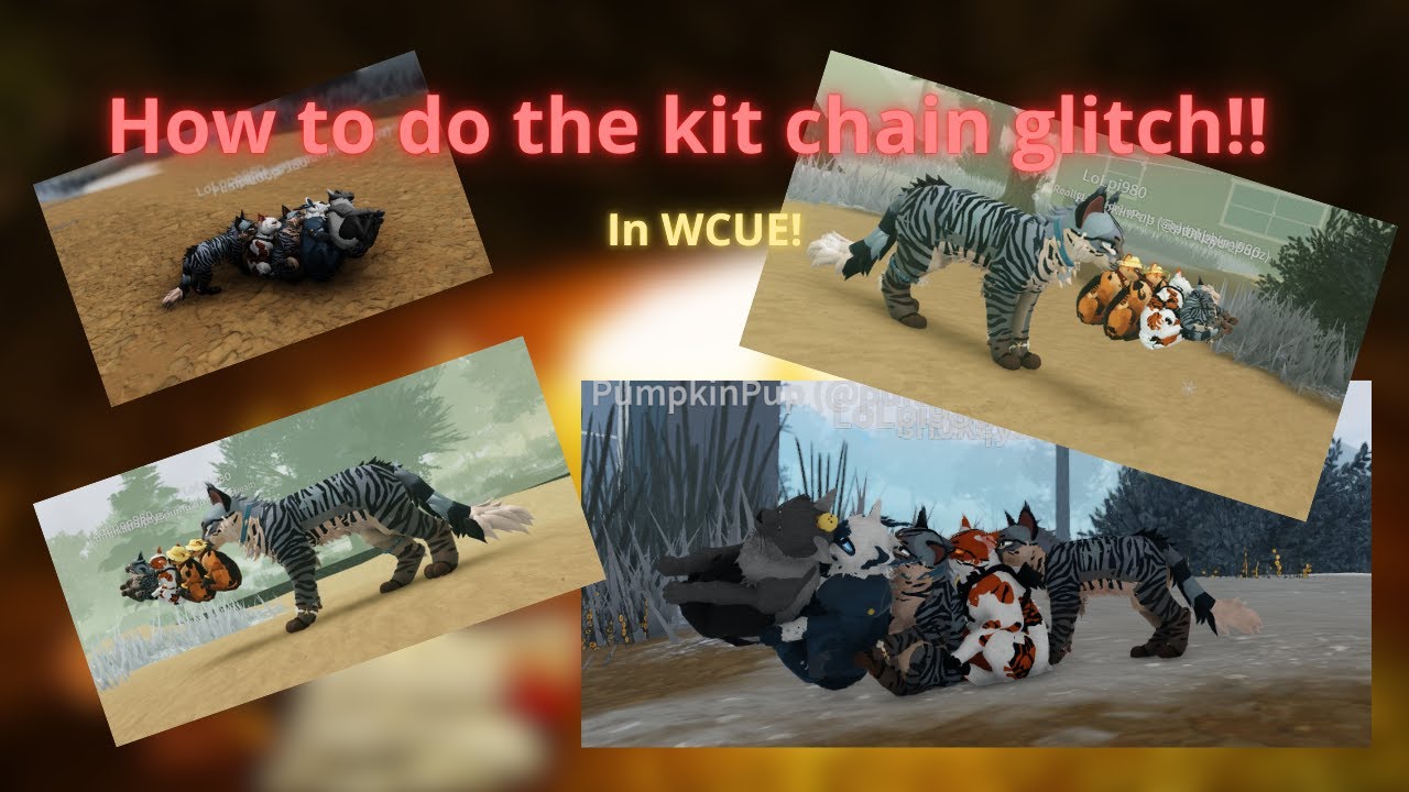 How to do the kit chain glitch in wcue, a tutorial! - YouTube