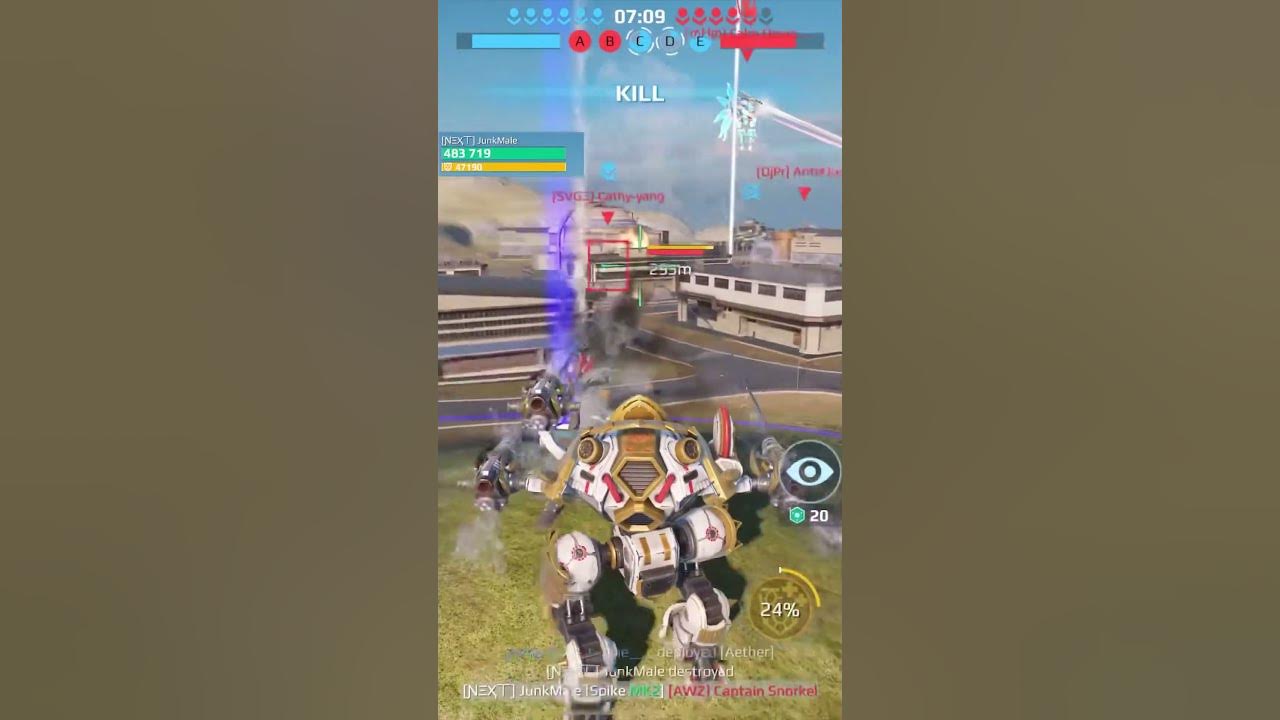 This is Beacon Rush, in a nutshell | #warrobots War Robots | #ravana #spike | full game link in ...