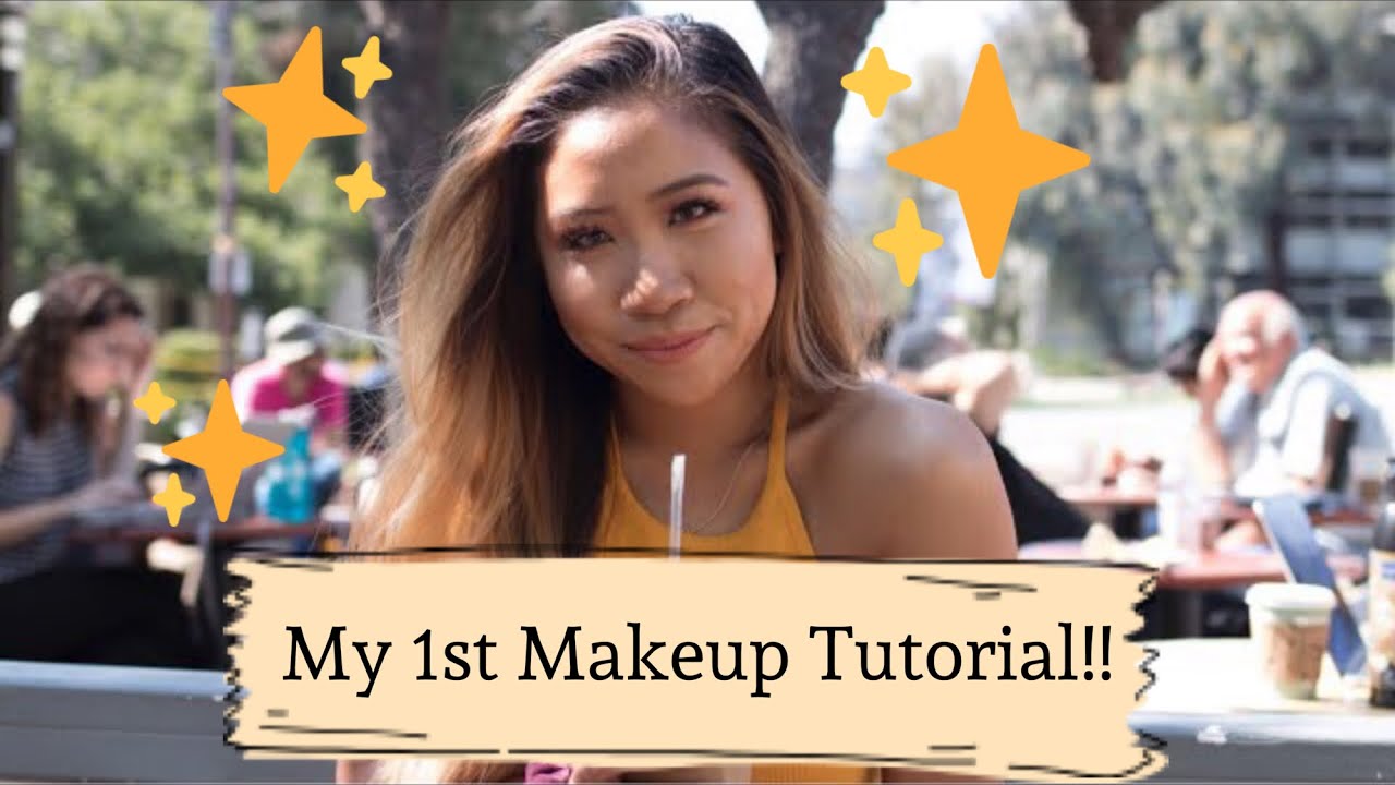 My First Makeup Video! — Daytime Glam | Alanna Tran - YouTube