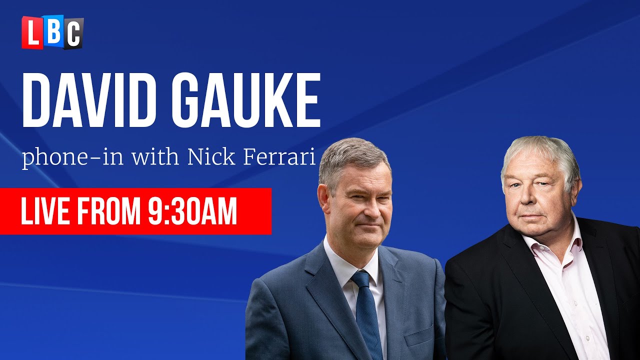 Watch Again: Justice Sentencing Review Chairman David Gauke joins Nick ...